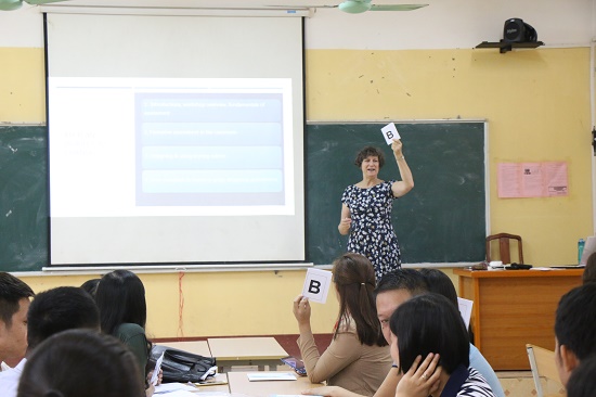 Giáo sư Sara Cushing (Georgia State University) – Diễn giả chính tại ...